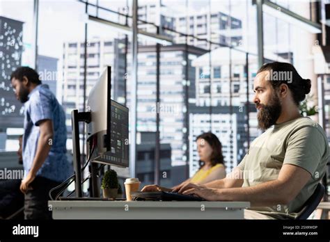 Back End Developer Working With Machine Learning Tech Advancing