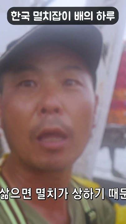 한국 멸치잡이 배의 하루 Youtube