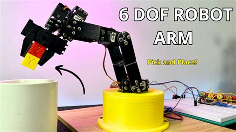 How To Build 6 Dof Robot Arm From Dfrobot Kit Arduino Project Hub