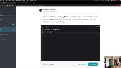 python control flow if elif else challenge 1 youtube