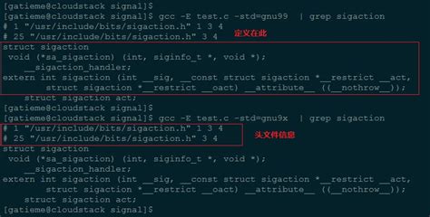 error storage size of ‘sa isn t known when using std c99 to compile