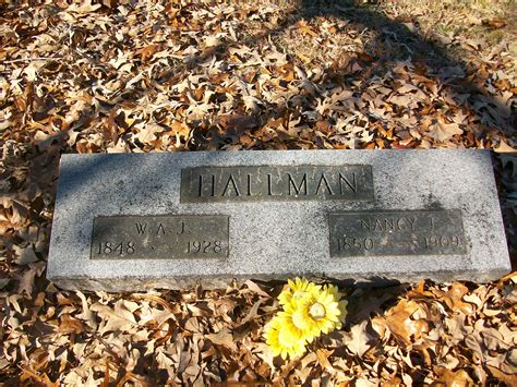 Nancy Jane Fair Hallman 1850 1909 Find A Grave Memorial