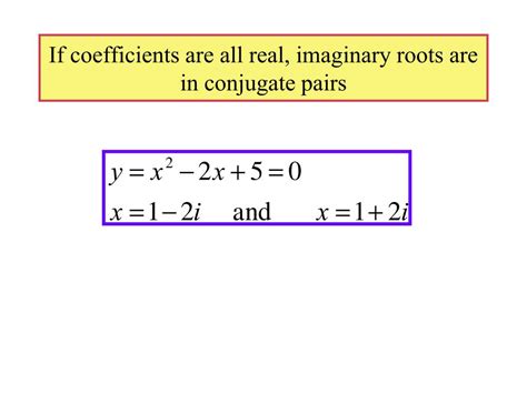 Ppt Manipulate Real And Complex Numbers And Solve Equations Powerpoint Presentation Id 6013348