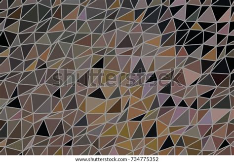Geometric Conceptual Background Triangle Strip Design Stock Vector