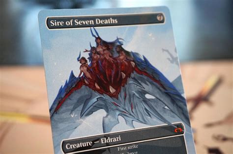 Sire Of Seven Deaths Proxy Card Etsy