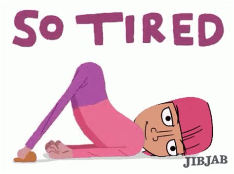 So Tired Funny Animated Lazy Crawling 