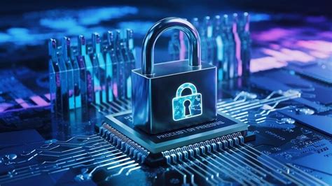 Premium Photo Microchip Processing Data Through Computer Motherboard