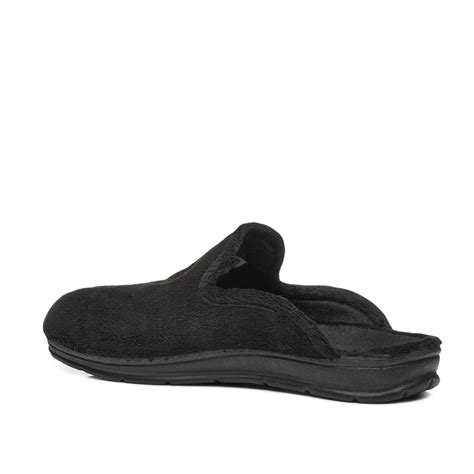 Pantufa Pegada Feminina Em Tecido Preto 266012 04 Pegada
