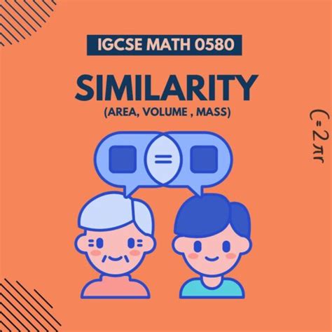 Similarity Area Volume Mass Mariam With Math
