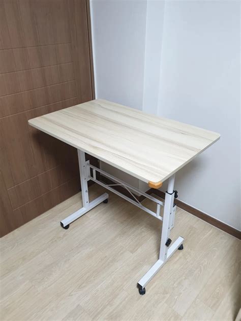 높이조절 사이드 테이블 이동형 당근 중고거래