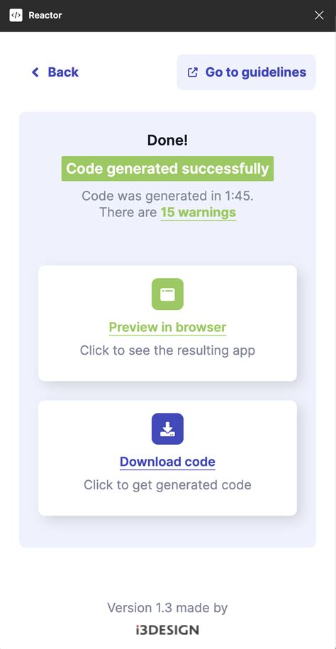 Reactor Figma Plugin Getting Started