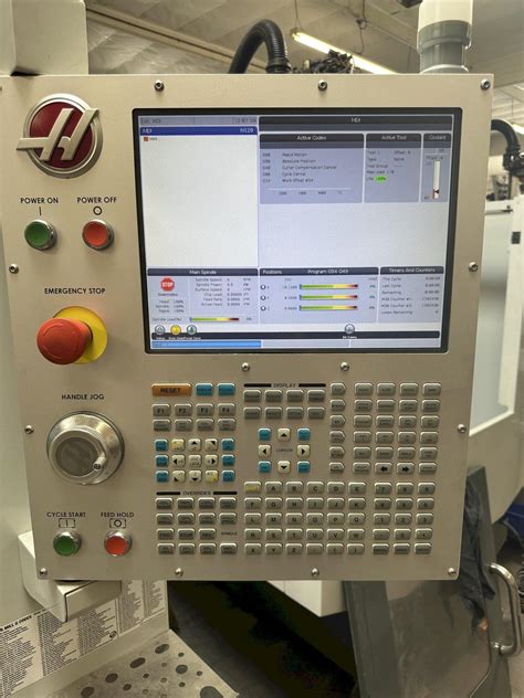 Haas Mini Mill Cnc Vertical Machining Center 2018 P Coolant Nozzle Through Spindle Coolant 32 Gb