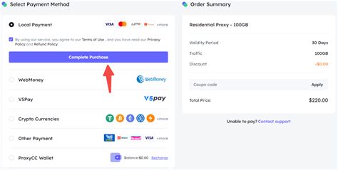 Rotating Residential Proxies User Auth And Passapi Authentication Proxycc