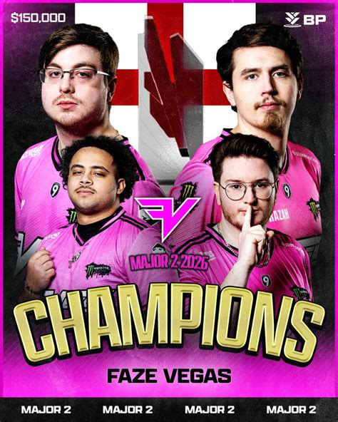 Cdl Major 2 Champions Faze Vegas 🏆 🏆 Simpxo 🏆 Drazah 🏆 Abuzaaah 🏆