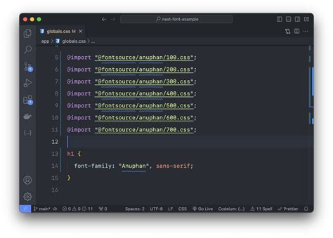การติดตั้งฟอนต์ แบบ Self Host เพื่อใช้งานใน Nextjs