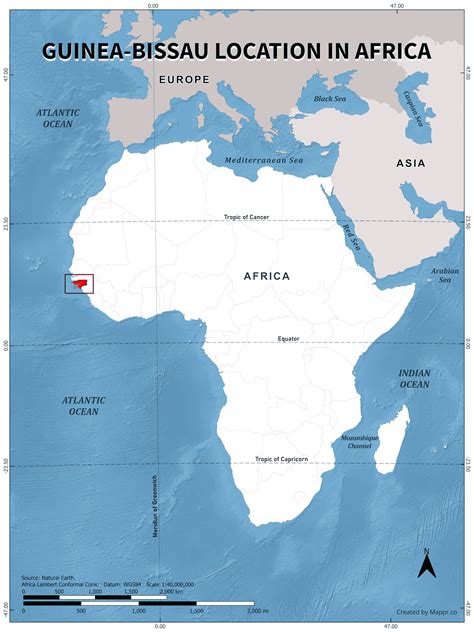 Guinea Bissau Maps Mappr