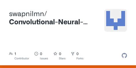 Github Swapnilmnconvolutional Neural Networks For Image