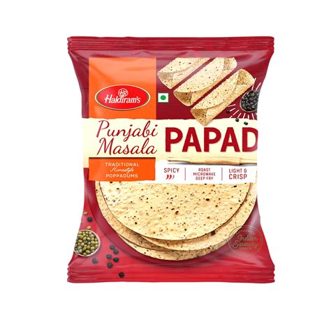 Haldirams Punjabi Papad 200g Grocery And Gourmet Foods