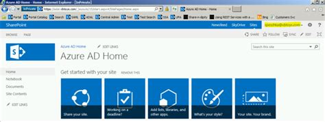 Using Azure Ad As An Identity Provider With Adfs For Sharepoint 2013 Share N Dipity