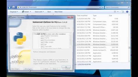 Installing Python 3 On Windows 7 YouTube