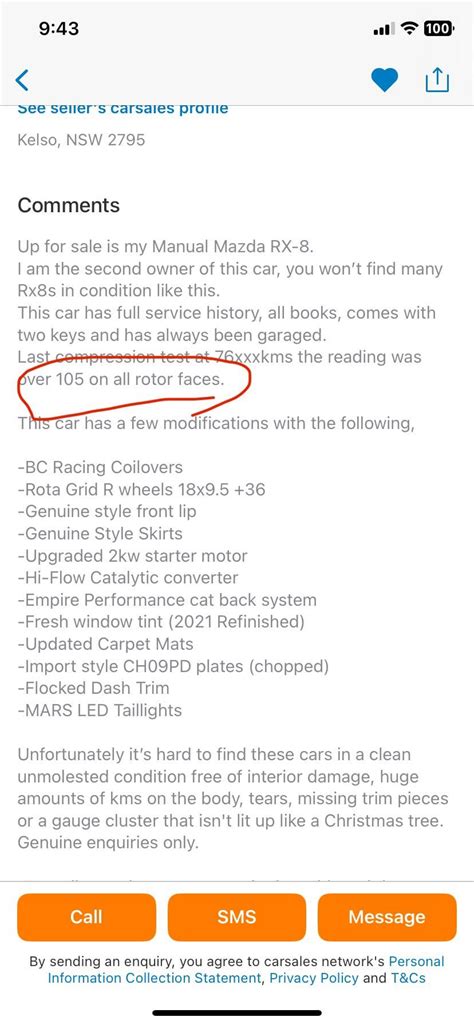 Is 105psi Good Compression R Rx8