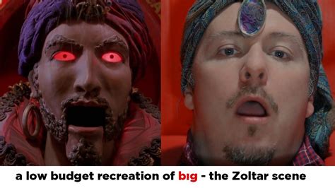 Big 1988 Zoltar Scene A Low Budget Recreation Youtube