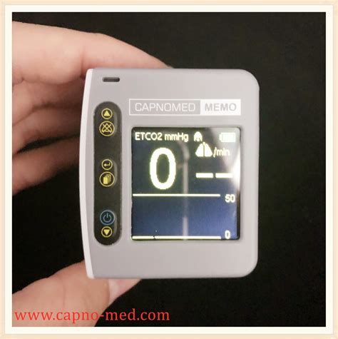 Portable Capnograph Monitor/ Mini Capnometer/ Emergency Capnograph ...
