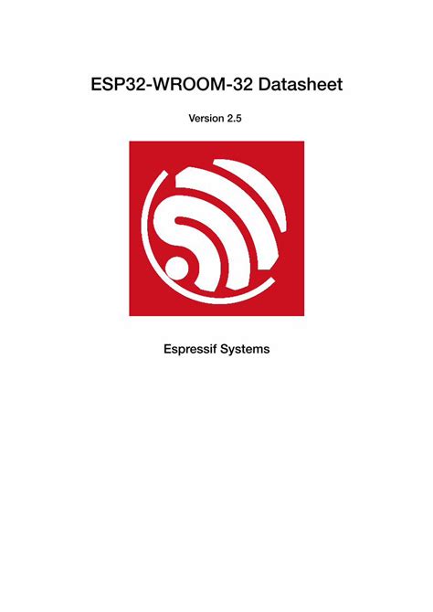 pdf esp32 wroom 32 datasheet1 overview 1 overview esp32 wroom 32 is a powerful generic wi