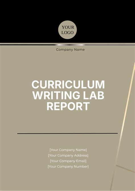 Free Curriculum Templates To Edit Online
