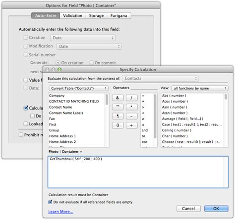Natively Resize Images In Filemaker Db Services