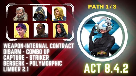 MCOC Act 8 4 2 Initial Completion Easy Path YouTube
