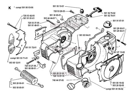 A Visual Guide To Husqvarna 142 Chainsaw Parts
