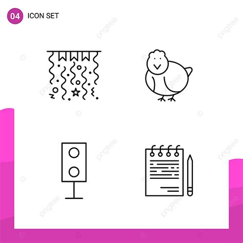 app ui application vector design images outline icon set app