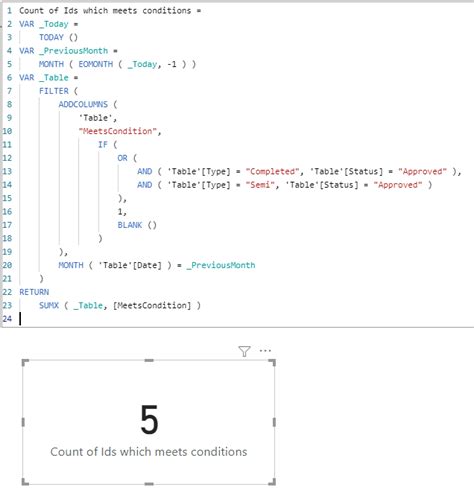 solved previous month total with filter condition microsoft fabric