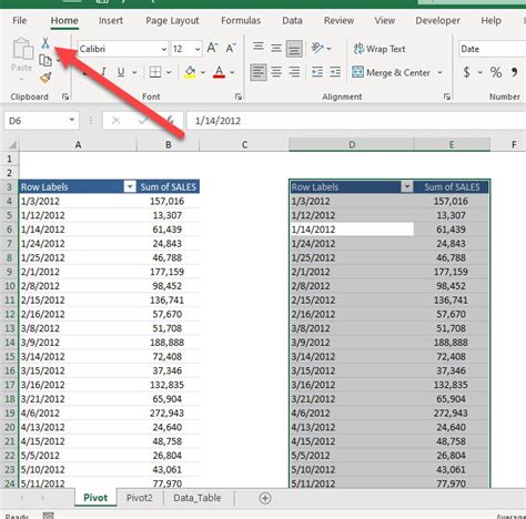 Group Two Excel Pivot Tables Independently Myexcelonline