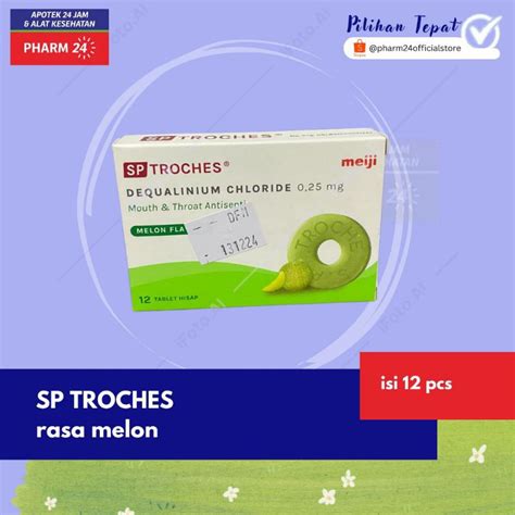 Jual Sp Troches Melon Isi 12 Tablet Shopee Indonesia