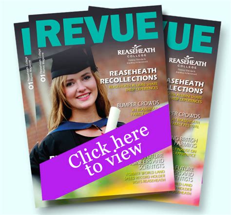 Alumni Magazine Email1 Reaseheath College