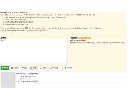 Solved Python Returning And Printing Problem Follow