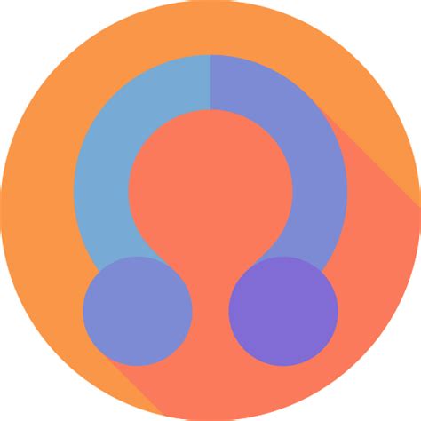 ascending node flat circular flat icon