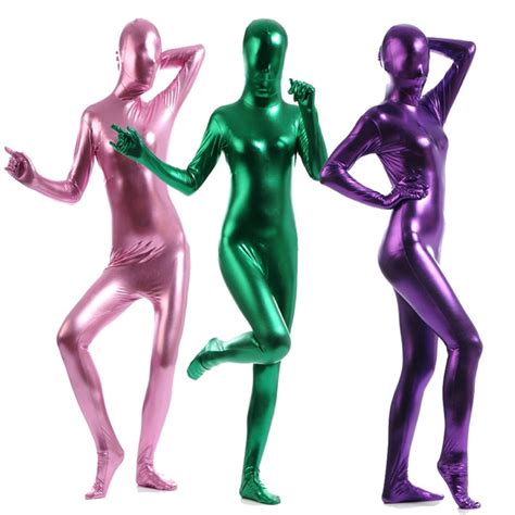 New Arrival Multicolor Practical Full Body Zentai Suit Cosplay