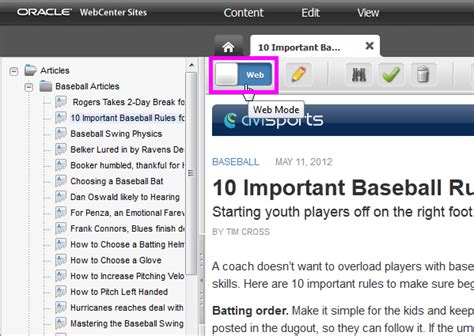 Oracle Webcenter Sites 11g Customizing The Contributor Interface Asset Forms