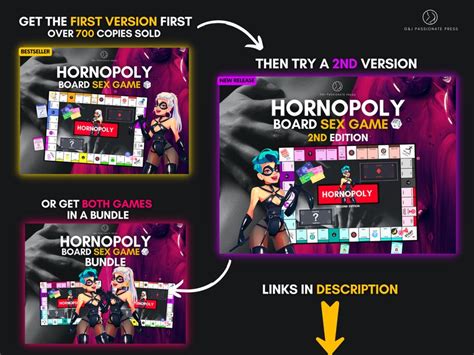 Hornopoly Printable Board Sex Game For Naughty Couple Kinky And BDSM Activities And Sex