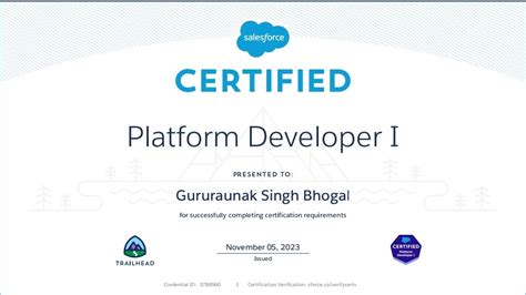 Gururaunak Singh On Linkedin Salesforcedevelopers Certificationcomplete Salesforcecertified