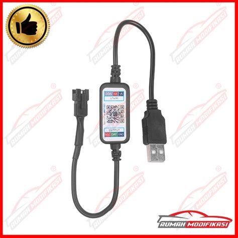 Jual MINI DMX RGB MODUL V INPUT V OUTPUT RGB LED BLUETOOTH MINI DMX RGB CONTROLLER