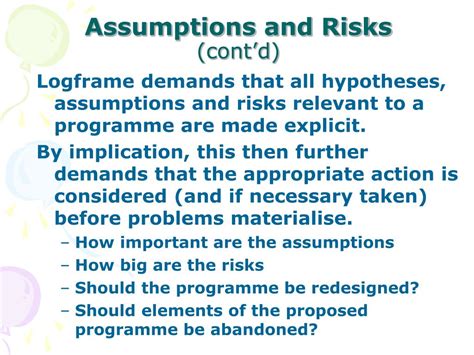 Ppt The Logical Framework Approach Powerpoint Presentation Free Download Id 1272631