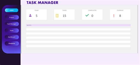 Task Manager Excel Template Spreadsheet Exsheets