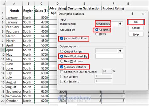 Advanced Data Analysis With Statistical Functions And Tools In Excel Exceldemy