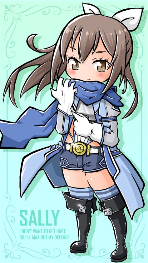 Sally Itai No Wa Iya Nano De Bougyoryoku Itai No Wa Iya Nano De