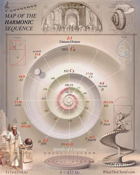 Olia This Chart Called The “map Of The Harmonic Sequence” Is A