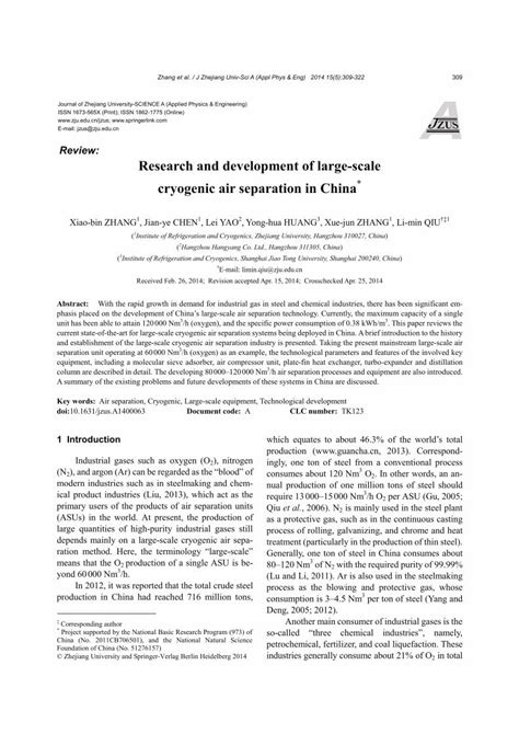 Pdf Research And Development Of Large Scale Cryogenic Air · Pdf Fileresearch And
